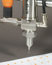 Nordson EFD micro spray marking system Micromark® for clean working ...