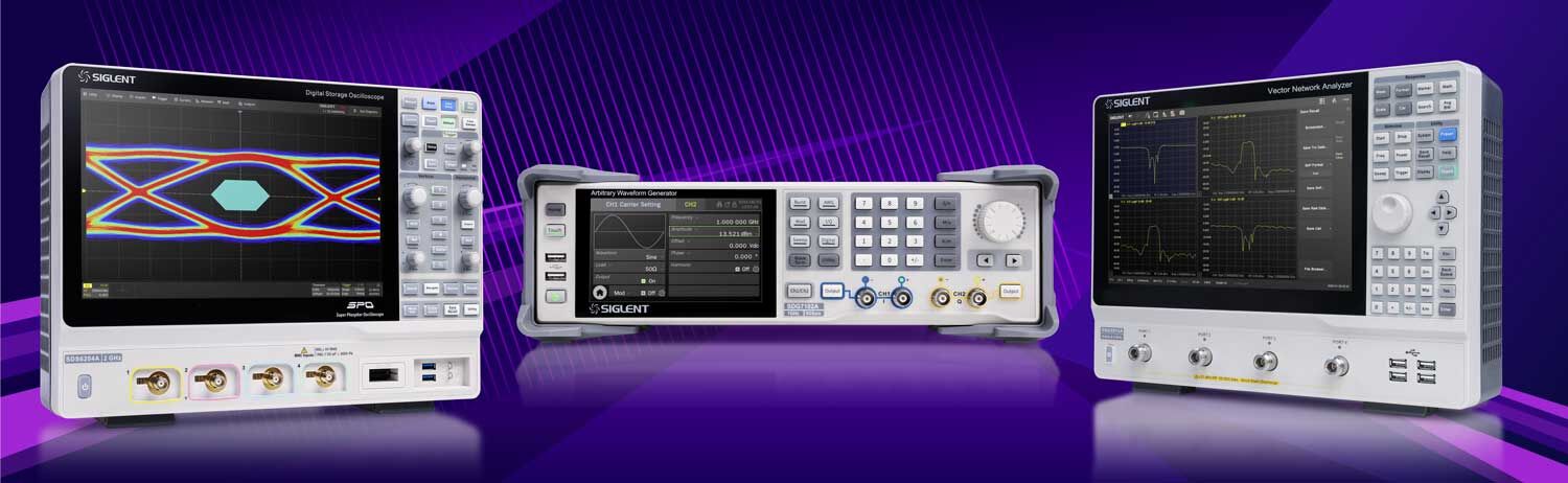 Siglent brings its A-game with a trio of performance T&M Instruments ...