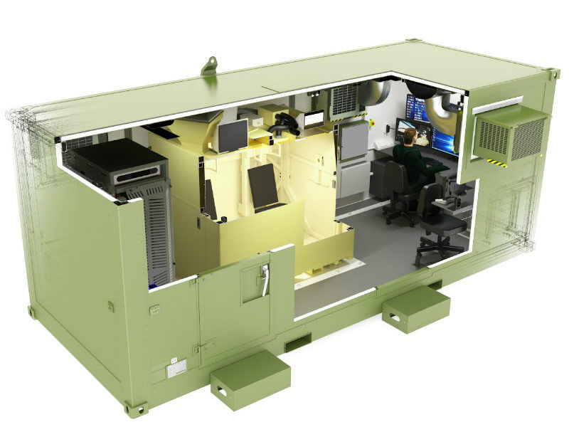 Filters for UK MoD turret crew training simulator - Design Solutions