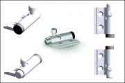 PINET small aluminium spring-loaded latch from FDB Panel Fittings ...